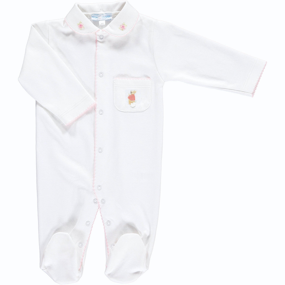 Baby Girl Sleepsuits with Peter Rabbit | Mini La Mode – Mini-la-Mode